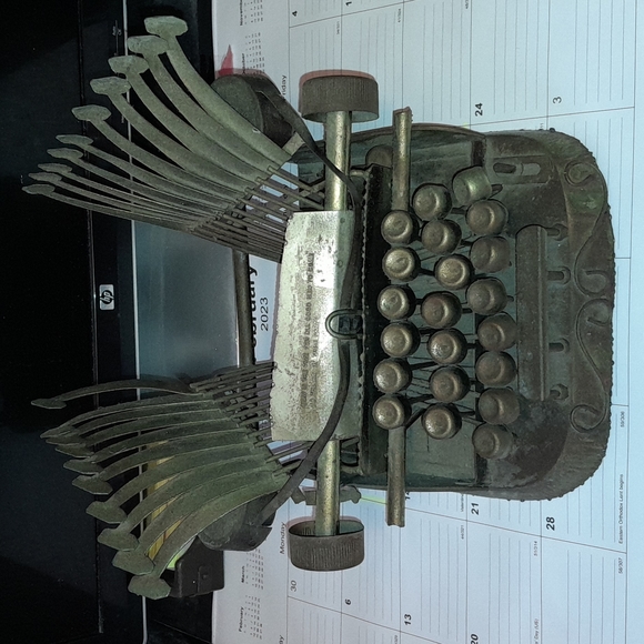 Other | Wroughtiron Vintage Typewriter | Poshmark